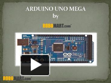 PPT – Arduino uno mega By Robomart PowerPoint presentation | free to ...