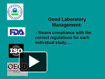Good Laboratory Management: presentation | free to download
