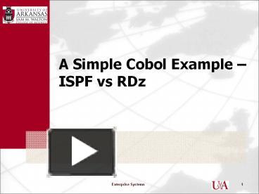 PPT – A Simple Cobol Example PowerPoint presentation | free to download ...