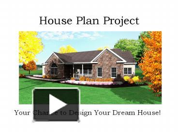 House Plan Project presentation | free to download