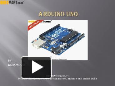 PPT – Buy Arduino Uno PowerPoint presentation | free to download - id ...