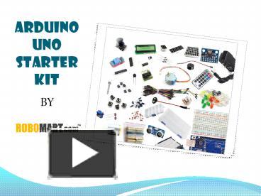 Buy Arduino UNO Starter Kit - Robomart presentation | free to download