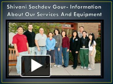 PPT – Dr Shivani Sachdev Gour PowerPoint presentation | free to ...