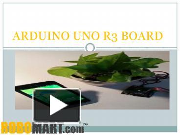 PPT – where buy arduino robomart PowerPoint presentation | free to ...