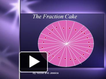 The Fraction Cake presentation | free to download