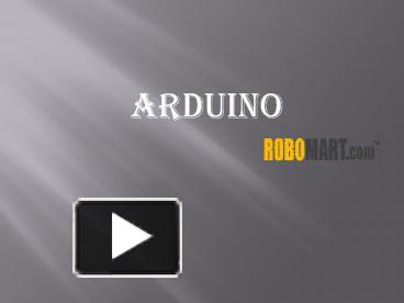 PPT – Buy Arduino Cheap by Robomart PowerPoint presentation | free to ...