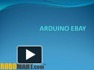PPT – buy arduino ebay by robomart PowerPoint presentation | free to ...