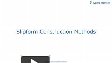 Slipform Construction Methods presentation | free to download