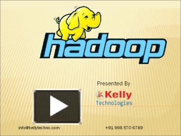 PPT – Hadoop Training in Hyderabad | Hadoop training institutes in ...