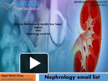 PPT – Nephrology email list PowerPoint presentation | free to download ...