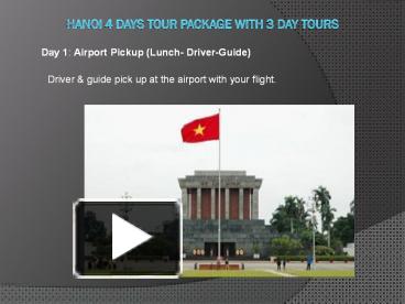PPT – Hanoi Tours PowerPoint presentation | free to download - id ...