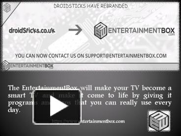 PPT – Best Android TV Box UK PowerPoint presentation | free to download ...