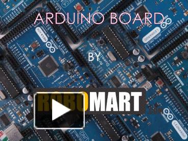PPT – Arduino Board Price In India - Robomart PowerPoint presentation ...
