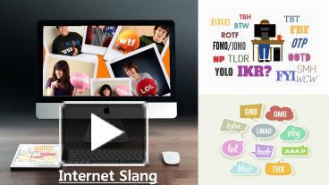 Internet Slang - The Ultimate Guide to Internet Slang presentation ...