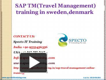 sap tm training in uk,denmark presentation | free to download