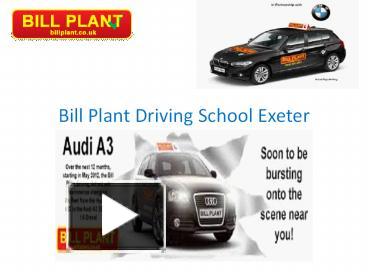PPT – Driving Lessons Exeter PowerPoint presentation | free to download ...