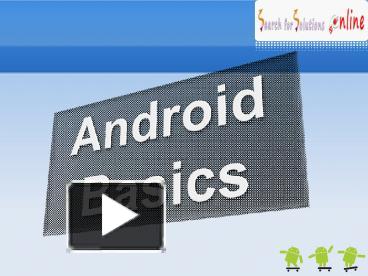 PPT – Introduction to Android | Android Tutorials | Android Blog ...