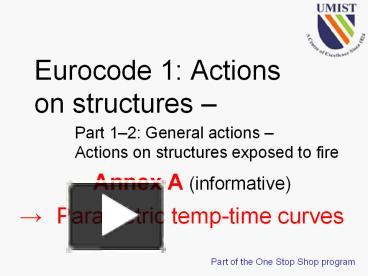 Eurocode 1: Actions on structures presentation | free to view