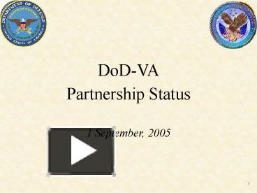 Veterans Health Administration presentation | free to view