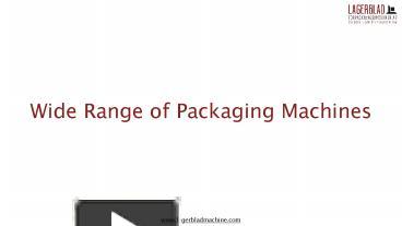 Types of Packaging Machines presentation | free to download