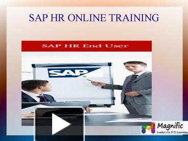 Sap Human Resource Online Training in Australia presentation | free to ...