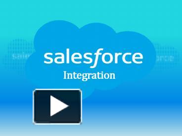 Salesforce Integration India presentation | free to download
