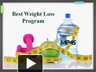Best Weight Loss Program presentation | free to download