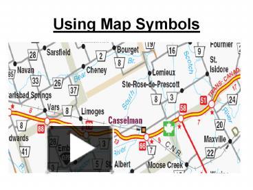 Using Map Symbols presentation | free to download