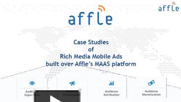 Rich Media Mobile Ads Platform - Affle presentation | free to download