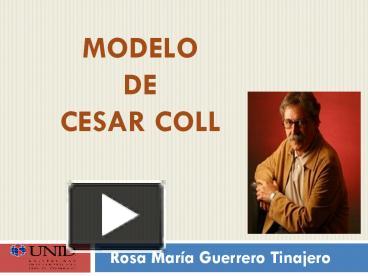 MODELO DE CESAR COLL presentation | free to download