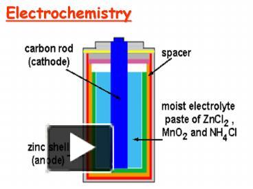 PPT – Electrochemistry PowerPoint presentation | free to view - id ...