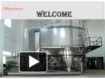Spray Drying machine presentation | free to download