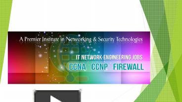 PPT – CCNA Training PowerPoint presentation | free to download - id ...