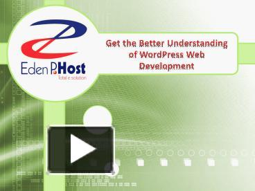 PPT – Top Wordpress Website Design Toronto - Eden P Host PowerPoint ...