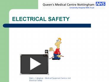 ELECTRICAL SAFETY presentation | free to view