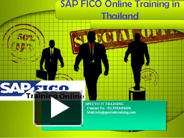 PPT – sap fico online training in thailand PowerPoint presentation ...