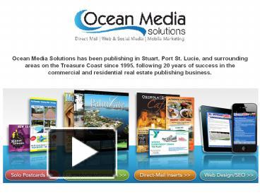 PPT – Ocean Media Solutions PowerPoint presentation | free to download ...
