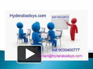 PPT – Top sap security Online Training |SAP Security Training Classes ...