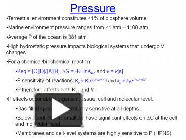Pressure presentation | free to download