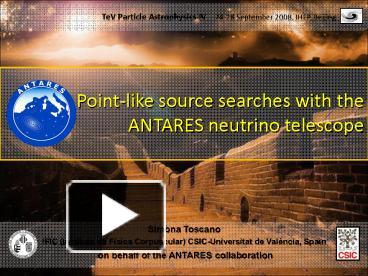 Simona Toscano presentation | free to view