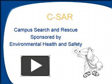 CSAR presentation | free to view