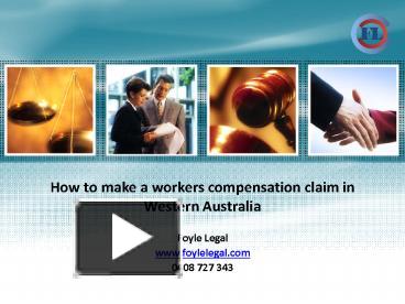 PPT – How to make a workers compensation claim in Western Australia ...