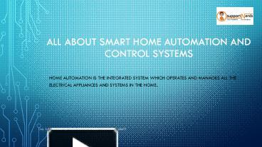 Home Automation Benefits presentation | free to download