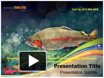 PPT – Download Online Rainbow Trout Powerpoint Template PowerPoint ...
