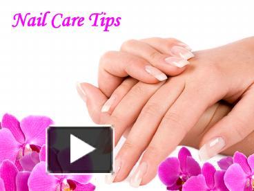 Tips for natural beautiful nails presentation | free to download