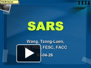 SARS presentation | free to view