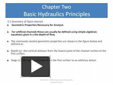 Basic Hydraulic Principle presentation | free to download
