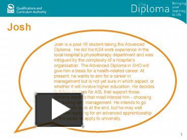 PPT – Josh PowerPoint presentation | free to view - id: 803c7-ZDc1Z