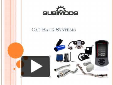 PPT – Cat Back Systems PowerPoint presentation | free to download - id ...