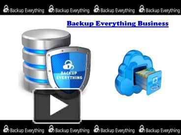 PPT – Cloud Backup PowerPoint presentation | free to download - id ...